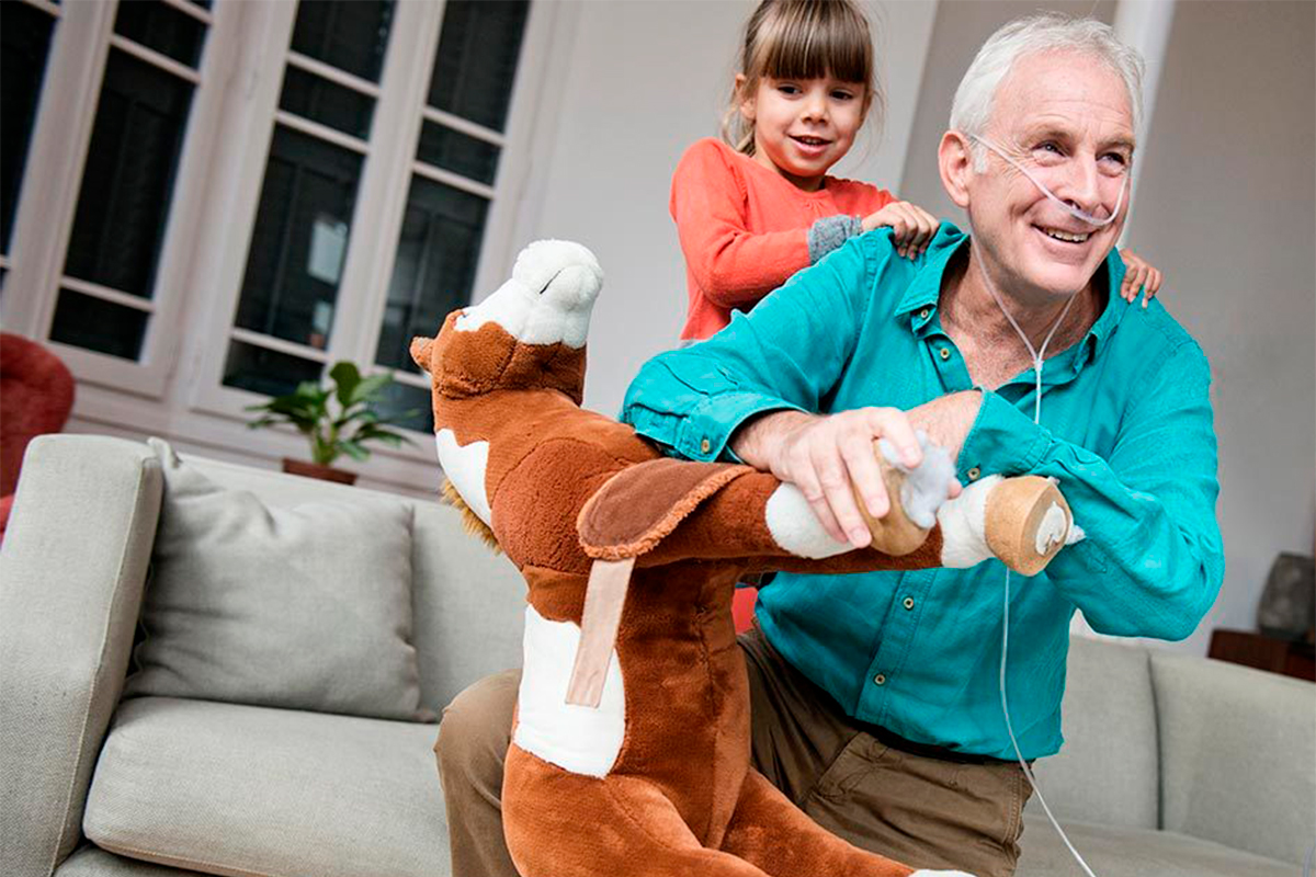 Oxigenoterapia domiciliaria - Esteve Teijin